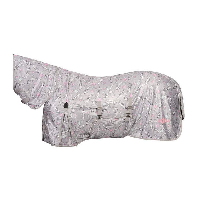 Saxon Mesh with Gusset Belly Wrap Combo Neck Fly Sheet (No Fill ...