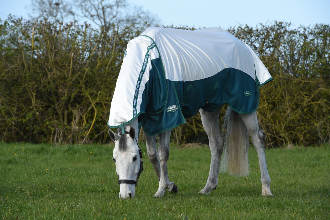 WeatherBeeta ComFiTec Green-Tec Airflow Mesh Detach-A-Neck Fly Sheet ...