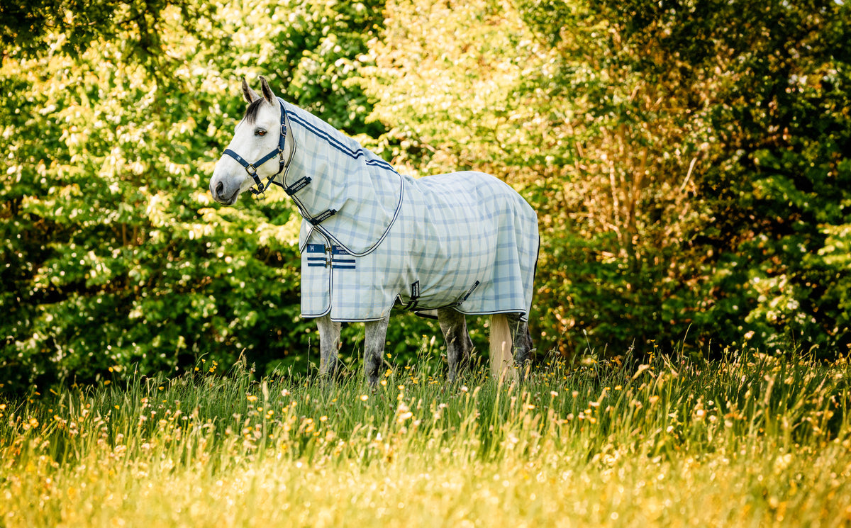 Horseware Newmarket Plus Fly Sheet (No Fill + Hood) — Performance Horse ...