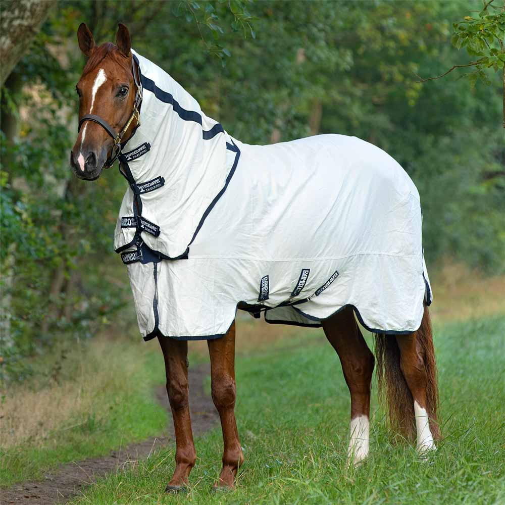 Rambo Natura Summer Sheet (No Fill + Hood) — Performance Horse Blankets