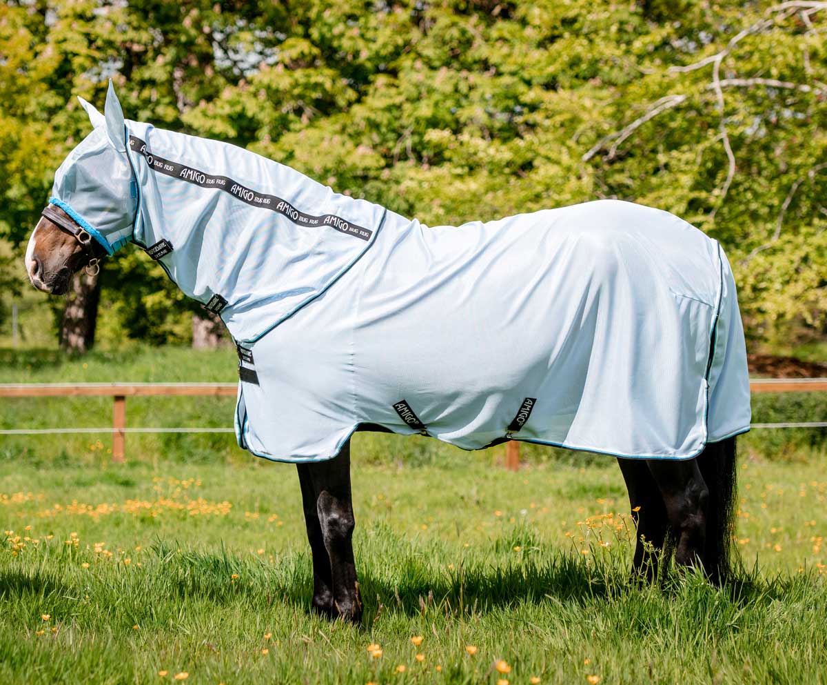 Amigo Bug Rug Fly Sheet (No Fill, Hood) — Performance Horse Blankets
